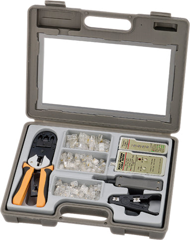 HTK-111 Network Installation 130 Pieces Tool Kit – Hobbes USA